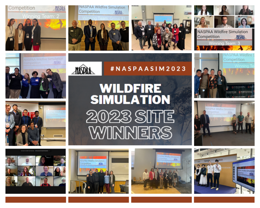 2023 Sim Site Winners | NASPAA